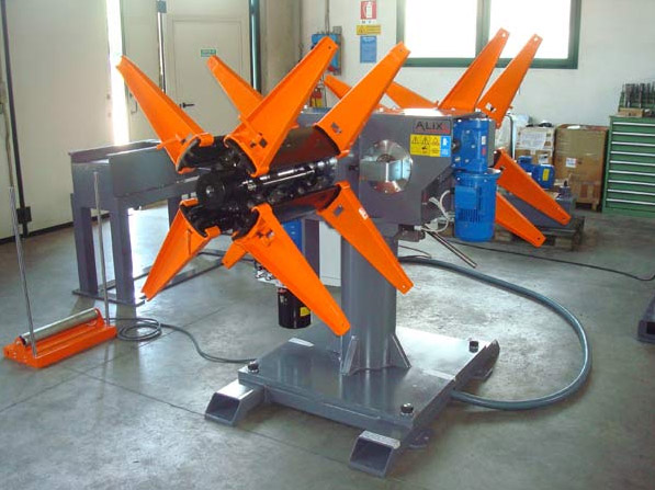 Double uncoiling reels - Alix Srl